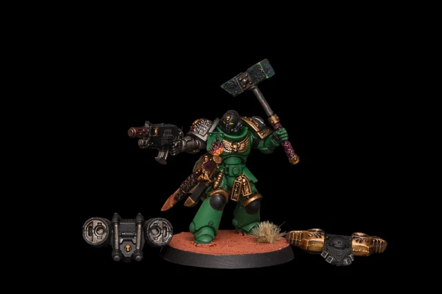 WELL PAINTED PRIMARIS Character Salamanders Warhammer 40k EUR 64,33 ...