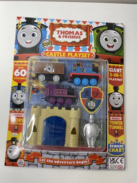 THOMAS & FRIENDS magazine Castle Playset issue 828 6pcs play set £16.99 ...