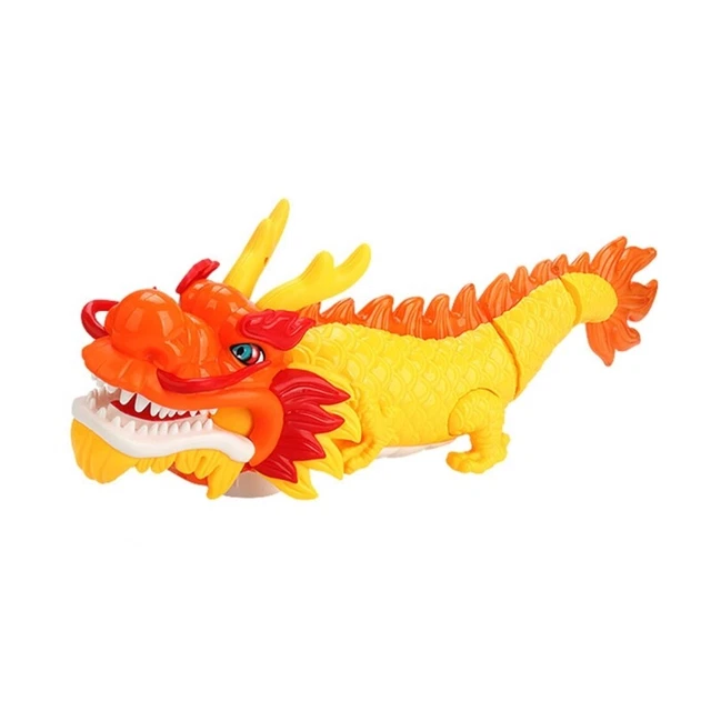 SWING DRAGON DANCE Shape Toy Sounding Moving Electronic Moving ...