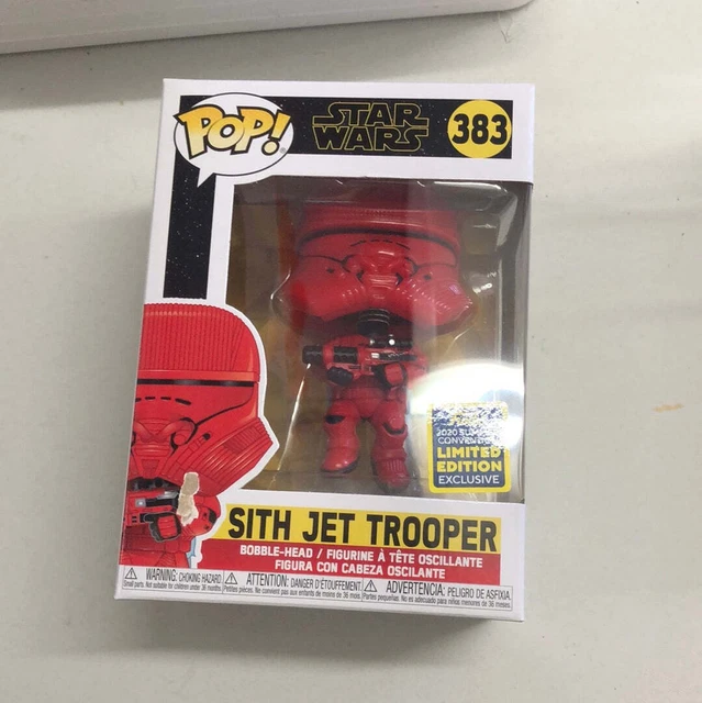 FUNKO POP SITH Jet Trooper Star Wars #383 2020 Summer Convention $18.00 ...