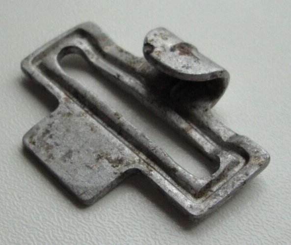 WW2 GERMAN ARMY Uniform Hook for Belt Buckle Rare Marking RZM 155/40 ...