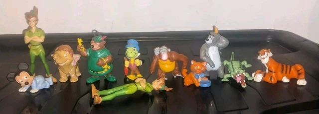VINTAGE DISNEY BULLYLAND Figure Bundle X 11 Figures Inc Rare Tick Tock ...