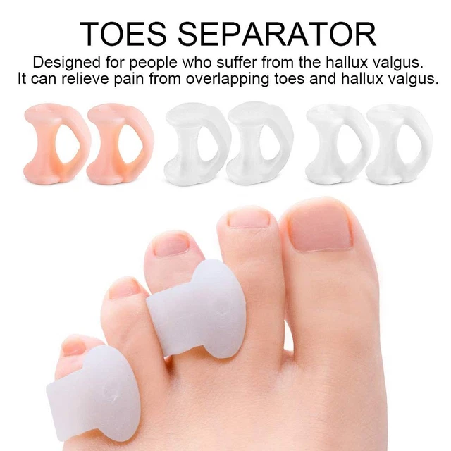 SEPARATORE POLLICE VALGO protezione dita dei piedi levigatezza dita dei ...