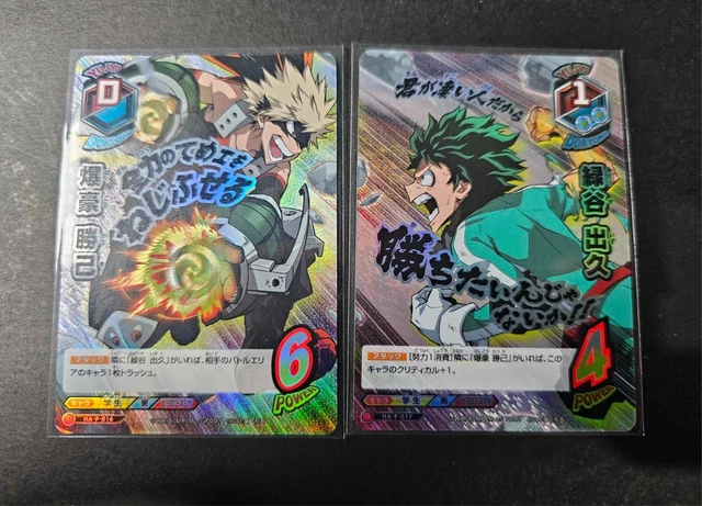 IZUKU ＆ BAKUGO HA-P-016 ＆ HA-P-017 Promo My Hero Academia Tag Card Game Japanese EUR 57,02 ...