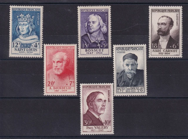 FRANCE TIMBRE SERIE Paul Valery N 989/994* EUR 19,99 - PicClick IT