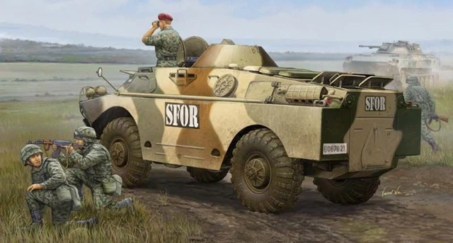 TRUMPETER 1:35 5512 Russian BRDM-2 /(Late) - NEU EUR 24,83 - PicClick DE