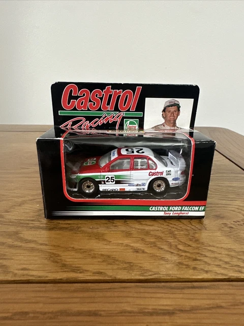 SELTENE STREICHHOLZSCHACHTEL CASTROL Racing Ford Falcon Ef Tony ...