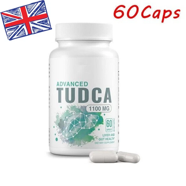ADVANCED TUDCA CAPSULES 1100mg High-Potency Liver Support & Detox – 60 ...