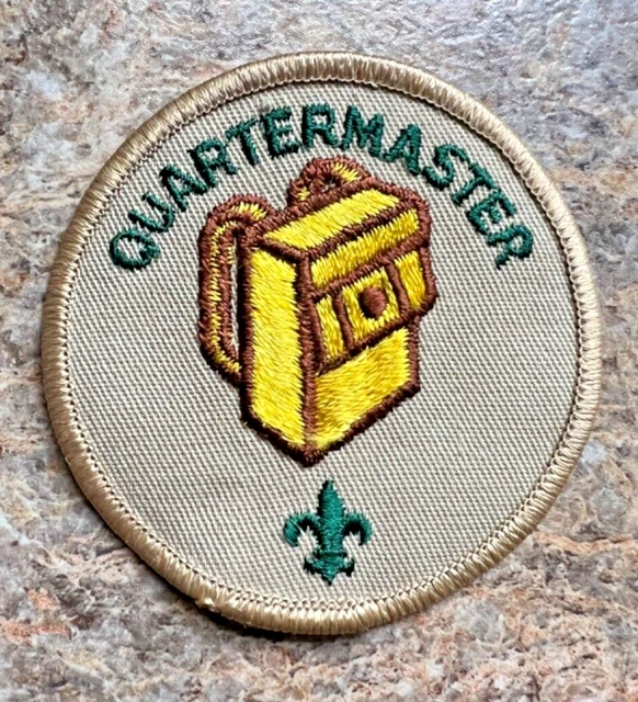 VINTAGE BOY SCOUT Quartermaster Position Patch $3.99 - PicClick
