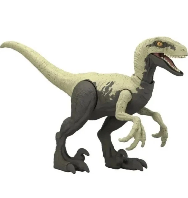 MATTEL JURASSIC WORLD Danger Pack Velociraptor Dino Trackers Dinosaur ...