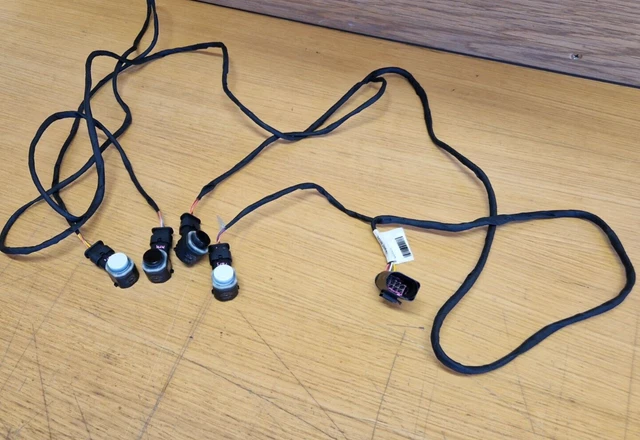 AUDI A6 C7 Front Parking Sensors Wiring Loom Harness + Sensors A6 4G ...
