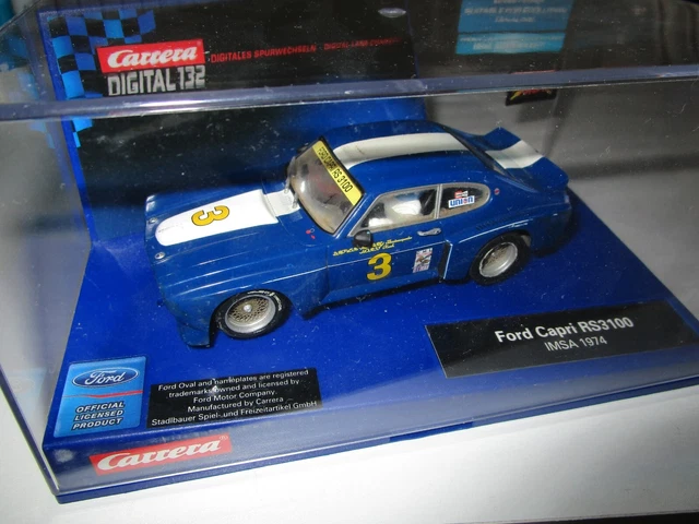 CARRERA DIGITAL 132 Ford Capri RS3100 IMSA 1974, Licht, mit Box, 30506 ...