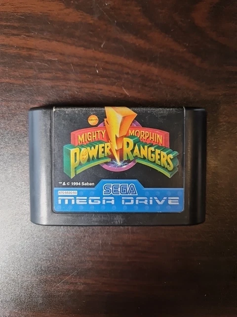 MIGHTY MORPHIN POWER Rangers Sega Mega Drive MD PAL EUR 19,90 - PicClick FR
