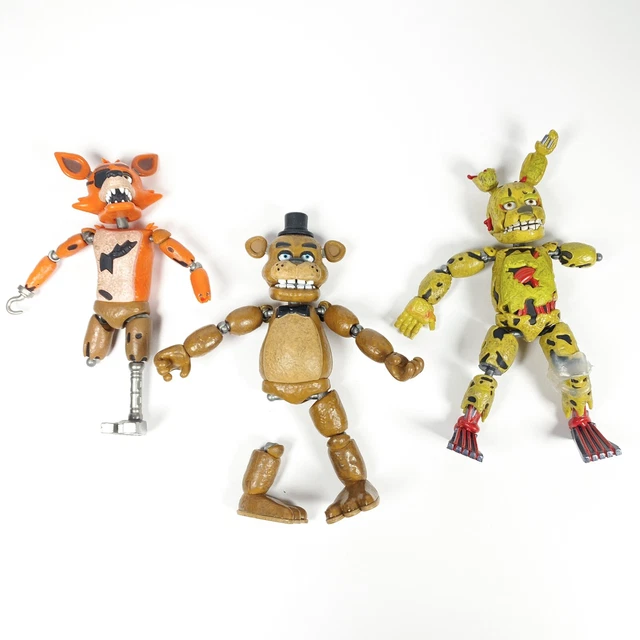 FUNKO FIVE NIGHTS At Freddy's FNAF Articulated 5" Foxy Freddy Spring ...