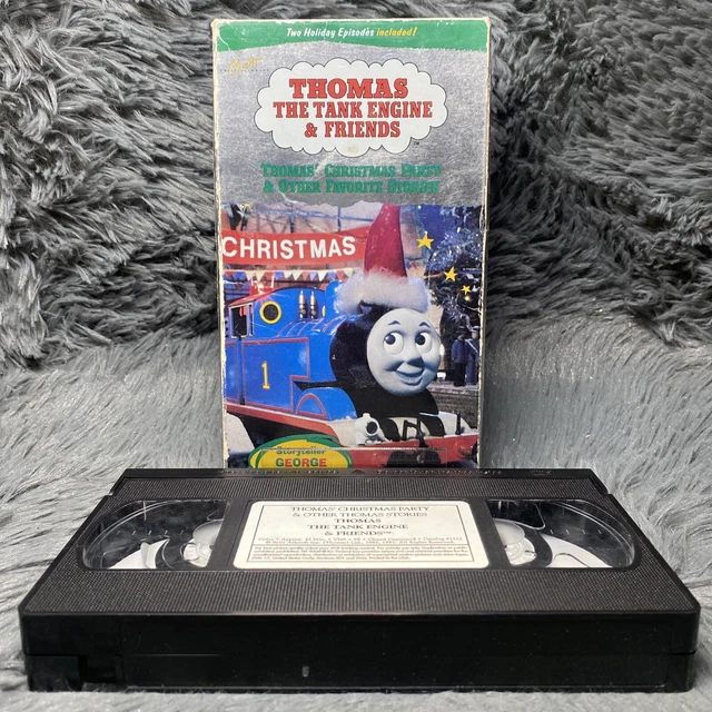 THOMAS THE TANK Engine & Friends Christmas Party VHS 1991 Video Tape ...
