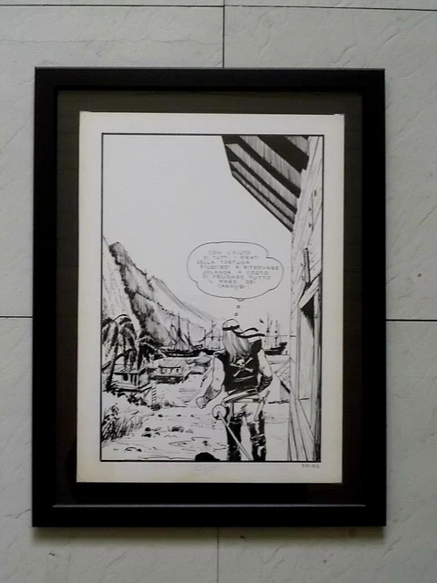 MILO MANARA : Dessin Original , Tavola , " Jolanda de Almaviva " N° 30 ...