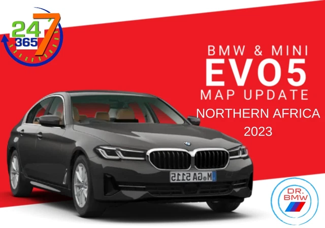 BMW MAP NORTHERN Africa Update Nbt Evo Fsc Not Map £24.87 - PicClick UK