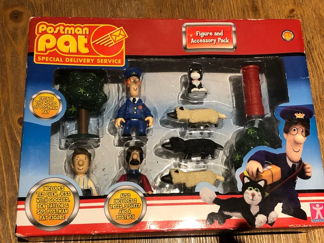 POSTMAN PAT - Figure and Accessory Pack 2008 Pat, Jess, Ben, Ted £68.28 ...