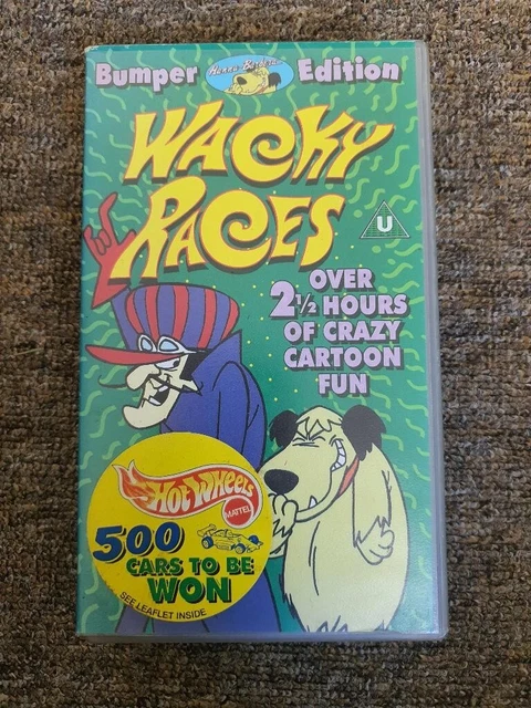 WACKY RACES BUMPER Edition Hanna Barbera Pal Vhs Video Kids Children ...