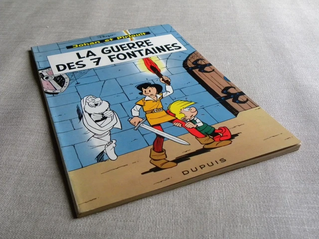 JOHAN ET PIRLOUIT Peyo La guerre des 7 fontaines EO 1961 TTBE EUR 1,00 ...