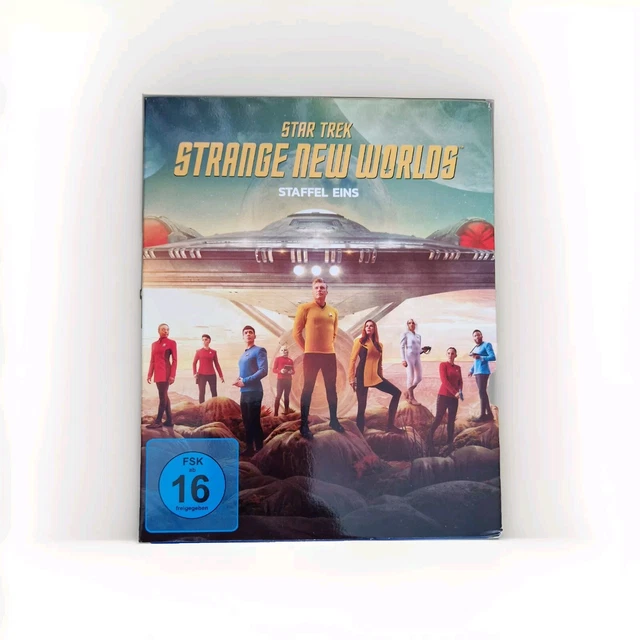 BLU RAY STAR Trek Strange New Worlds Straffel 1 - 2022 - 4 Blu rays EUR ...