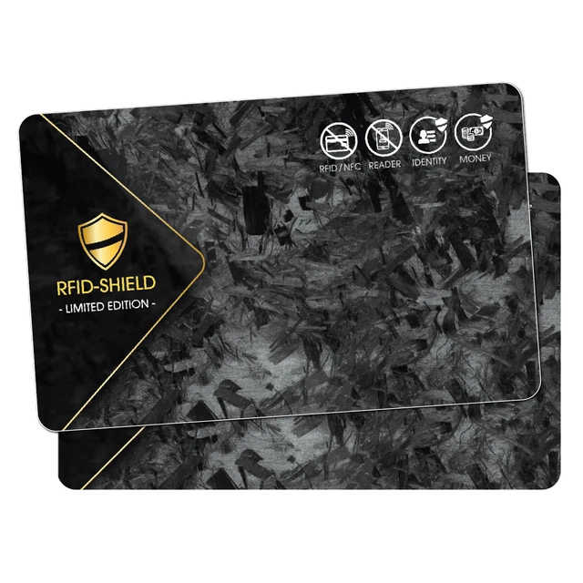 2X NFC SHIELD Card - Limited Edition - NFC Blocker Karte für EC ...
