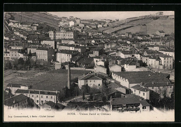 CPA BOEN, USINES David et Chateau EUR 7,00 - PicClick FR