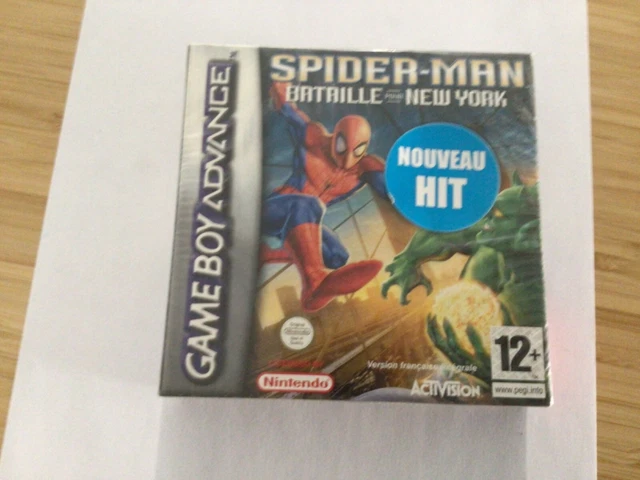 JEU GAME BOY Advance GBA: Spider-Man - Bataille pour New York neuf EUR ...