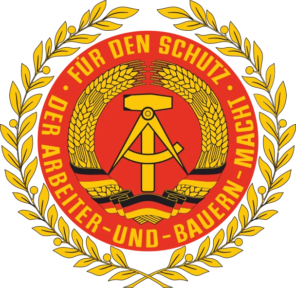 STICKER GDR NVA coat of arms car sticker 10 x 10 cm sticker contour cut ...