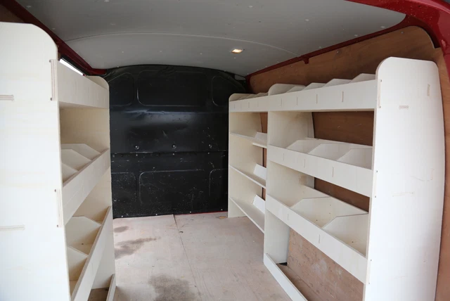 VW TRANSPORTER T5 T6 LWB TRIPLE Van Racking Tool Storage Van Organiser ...