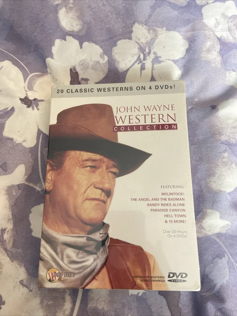 JOHN WAYNE WESTERN Collection Brand New Sealed 20 Classic Westerns On 4 ...
