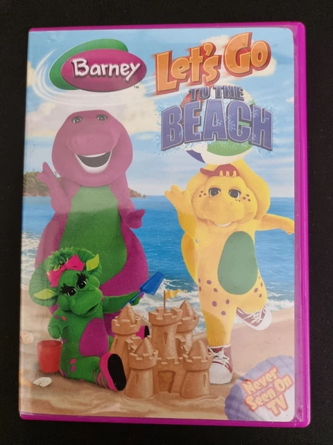 BARNEY LET'S GO To The Beach DVD Region 1 NTSC $49.99 - PicClick AU