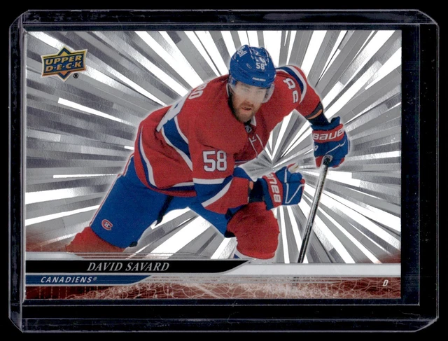 2024-25 UPPER DECKEXTENDED Series Outburst David Savard #573 $6.00 ...