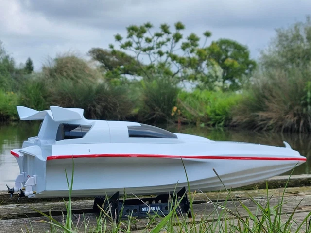 RC JET BOAT Atlantic Yacht Submarine Salina Racing Radio Control Model ...