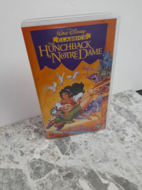 Disney Vhs Hunchback Of Notre Dame £200 Picclick Uk 4576