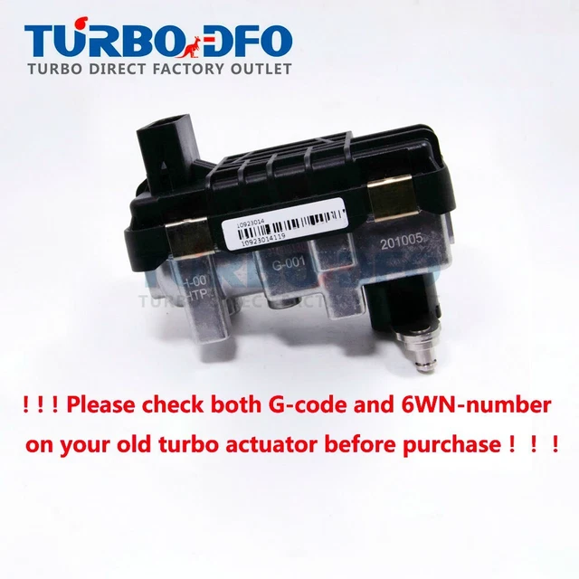 G-001 TURBO ACTUATOR 781751 for Freightliner Commercial Sprinter Van 3. ...