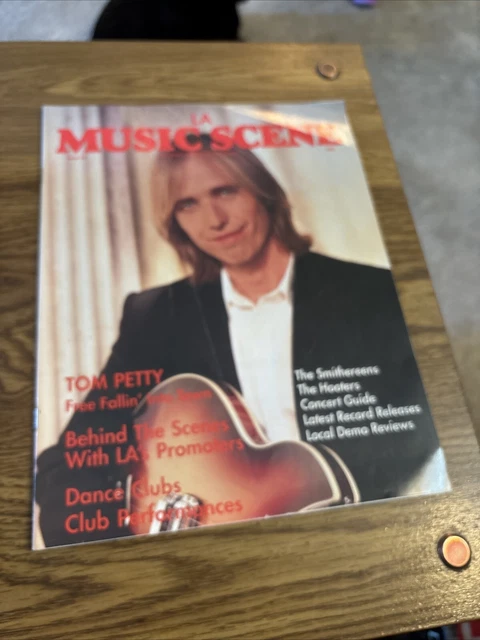 LA MUSIC SCENE Magazine 1990 issue 3, Tom Petty, Smithereens, Hooters ...