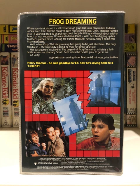 FROG DREAMING - Henry Thomas & Tony Barry - VHS $59.95 - PicClick AU