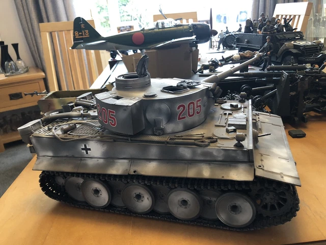 TAMIYA 1/16 TIGER 1 RC M Wittmann red 205 full option DMD Multifunction ...