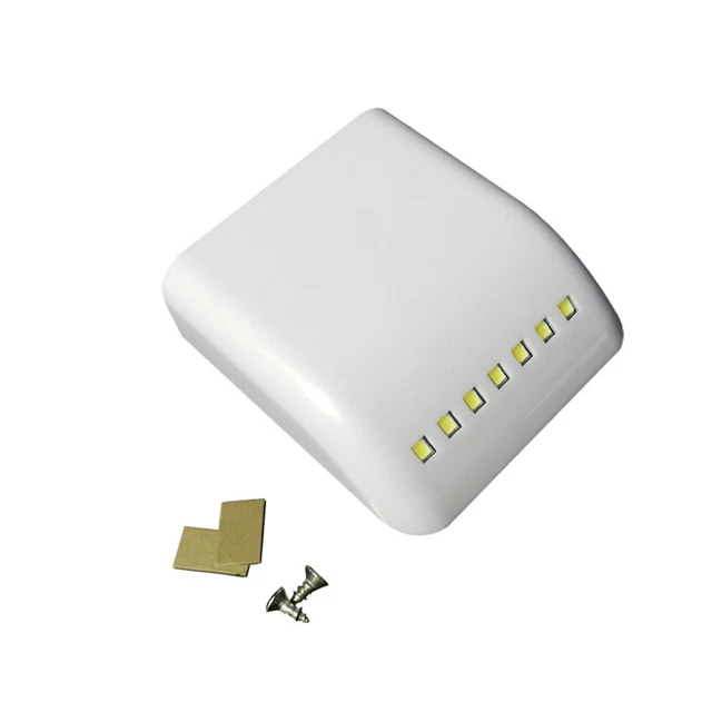7 LED CABINET Light Stick-on Motion Sensor Closet Lamps for Cupboard £9 ...