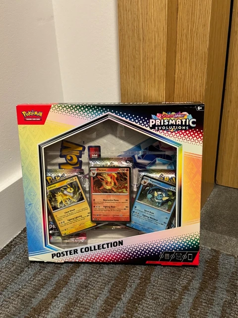 POKÉMON TCG: SCARLET & Violet Prismatic Evolutions Poster Collection- SEALED $65.00 - PicClick CA