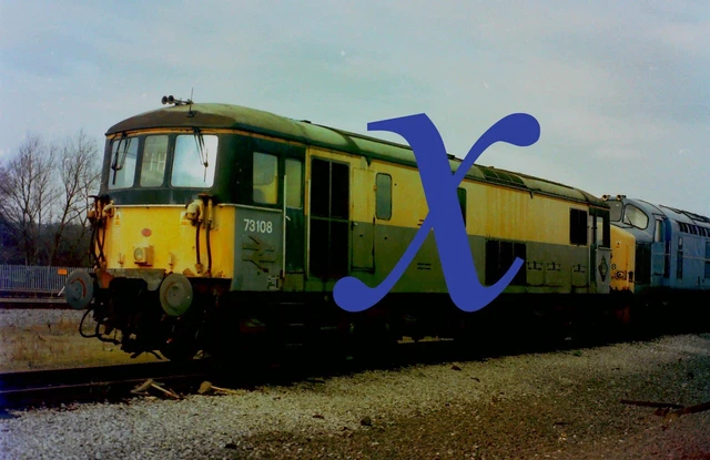 UK RAILWAYS 35MM COLOUR NEGATIVES: 73108-08757 at TOTON DEPOT 23-12 ...