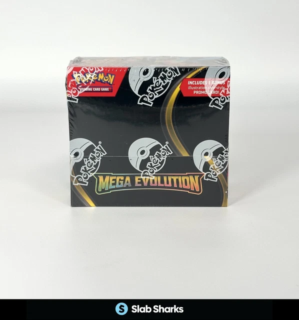POKEMON TCG MEGA Evolution Sealed Enhanced Booster Box With Topper $320 ...