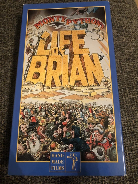 VHS-MONTY PYTHON- LIFE Of Brian-MULTIPLE VHSs SHIP FREE!, SEE STORE ...