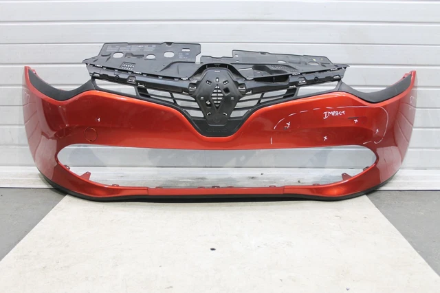 RENAULT CLIO MK4 Front Bumper And Grille 620221112R 2013 2014 2015 2016 ...