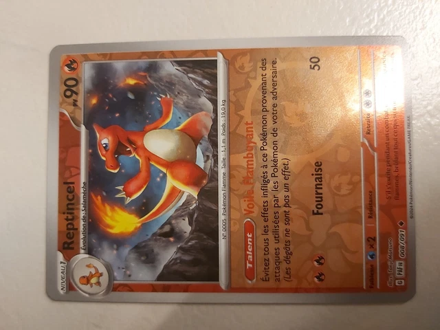 CARTE POKÉMON - Reptincel Reverse - 008/091 - EV4.5 - Destinées De Paldea EUR 2,50 - PicClick FR