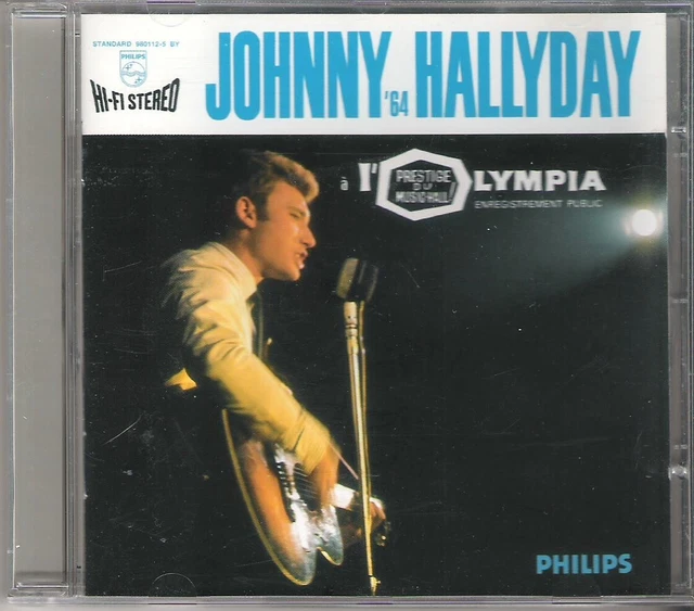 JOHNNY HALLYDAY, OLYMPIA 64, Cd 21 Titres, Tres Bon Etat, Aucune Rayure ...