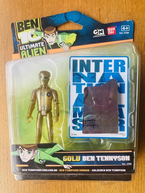 BEN 10 ULTIMATE ALIEN: Gold Ben Tennyson ACTION FIGURE BNIB Limited ...