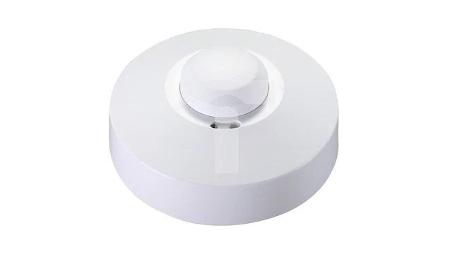 MICROWAVE MOTION SENSOR 1200W 360 degrees IP20 round white B52-SES60WH ...