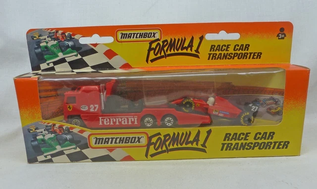 MATCHBOX CONVOY FERRARI F1 Kenworth Racing Car Transporter £6.50 ...